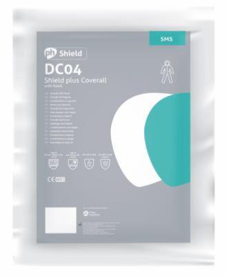 DC04 Standard Hooded Non Woven Coverall